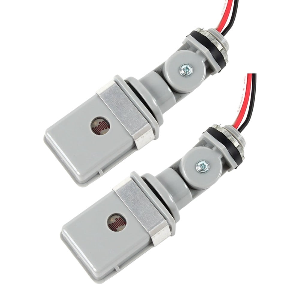 Goodhd 2Pcs Photocell Sensor For Outdoor Lights120Vac 50/60 Hz ...