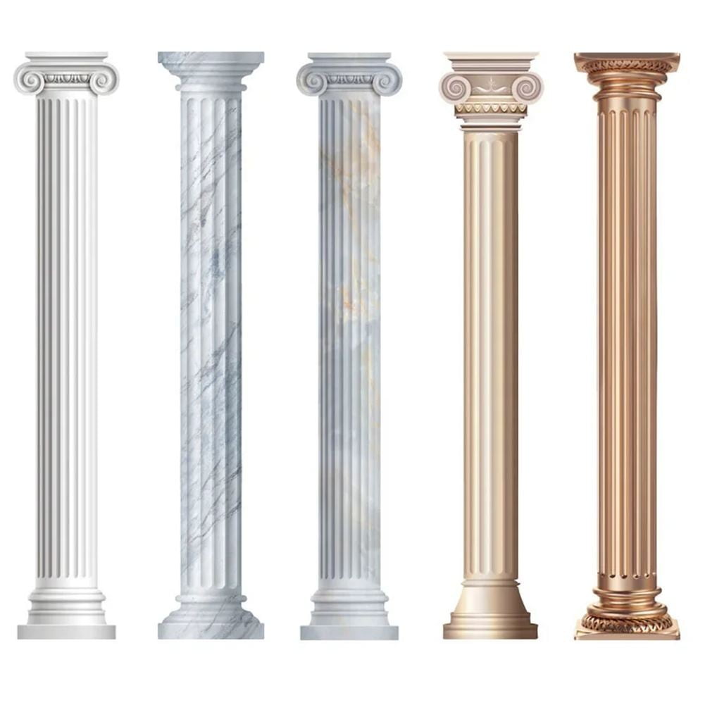 Goodhd 3D Roman Column Wallspaper Tv Sofa Background Wall Decor ...