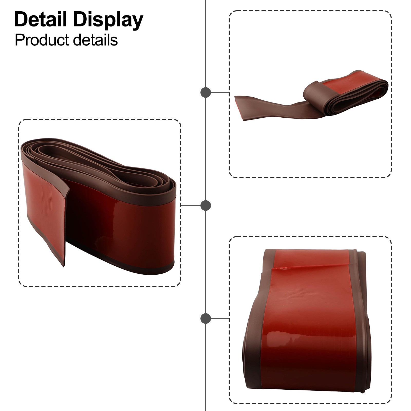 Goodhd 3Meters Soft Pvc Skirting Plastic Skirting Waterproof Skirting ...