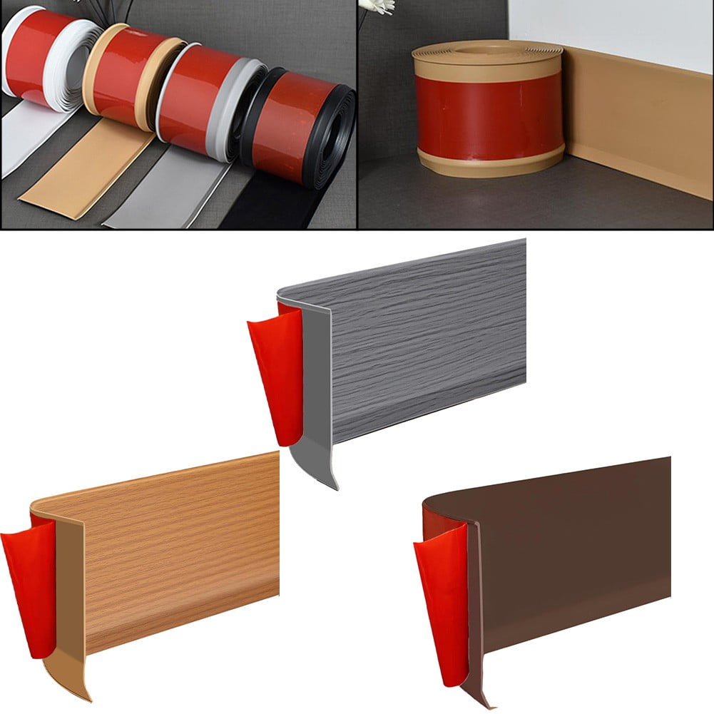 Goodhd 3Meters Soft Pvc Skirting Plastic Skirting Waterproof Skirting ...