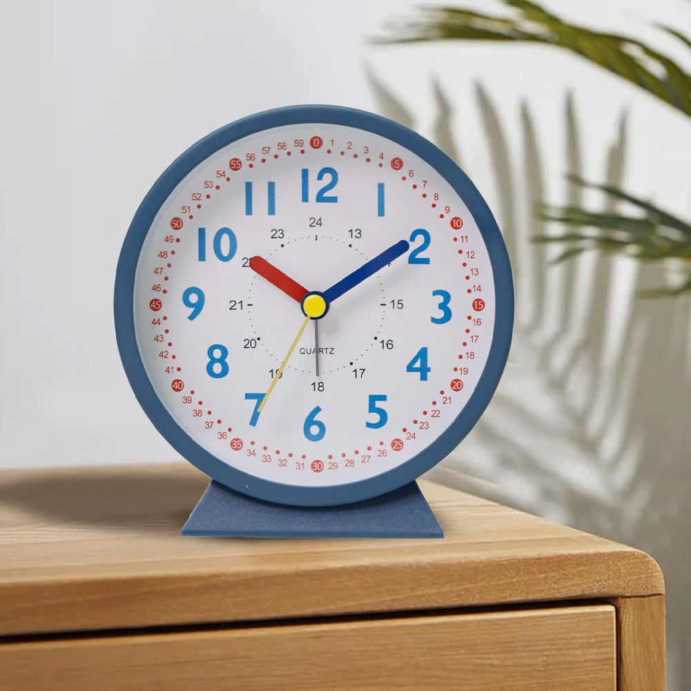 Goodhd 4.5Inalarm Clock For Children Learning Clock Colorful Analogue ...