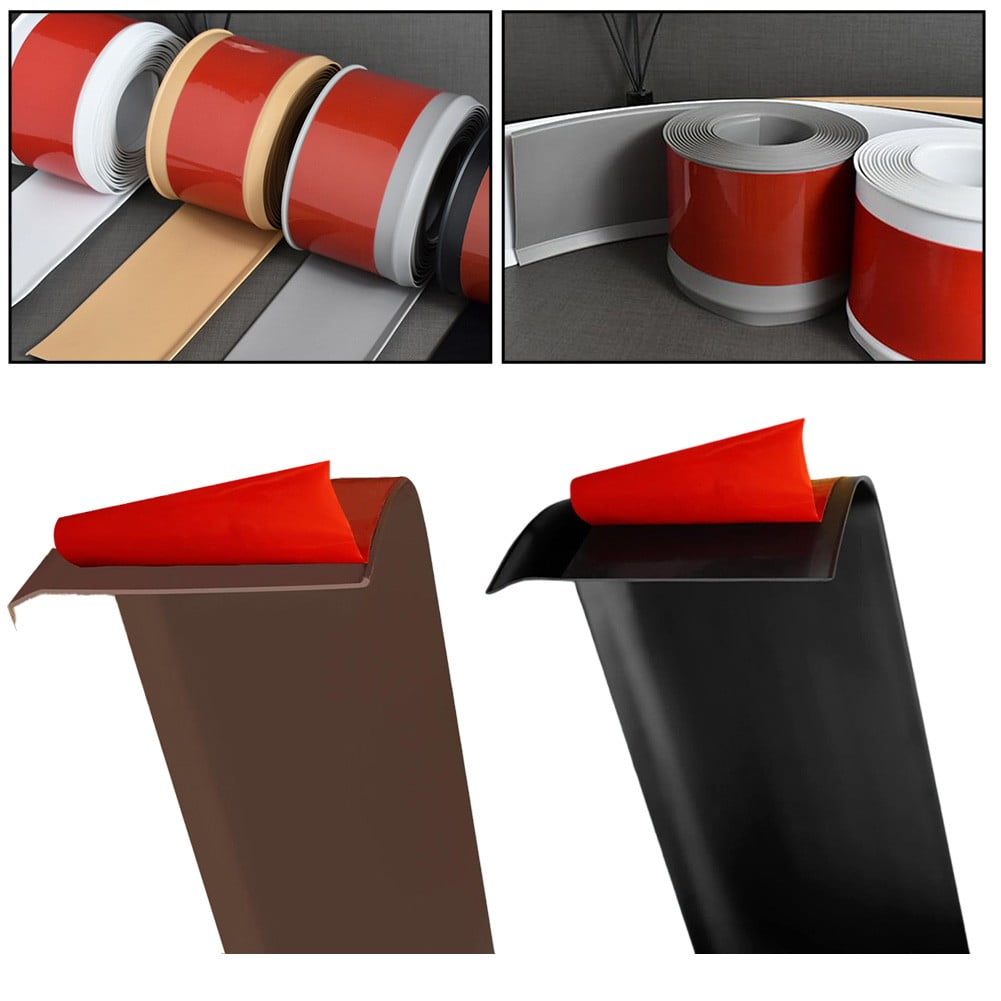 Goodhd 4 Meters Soft Pvc Skirting Plastic Skirting Waterproof Skirting ...