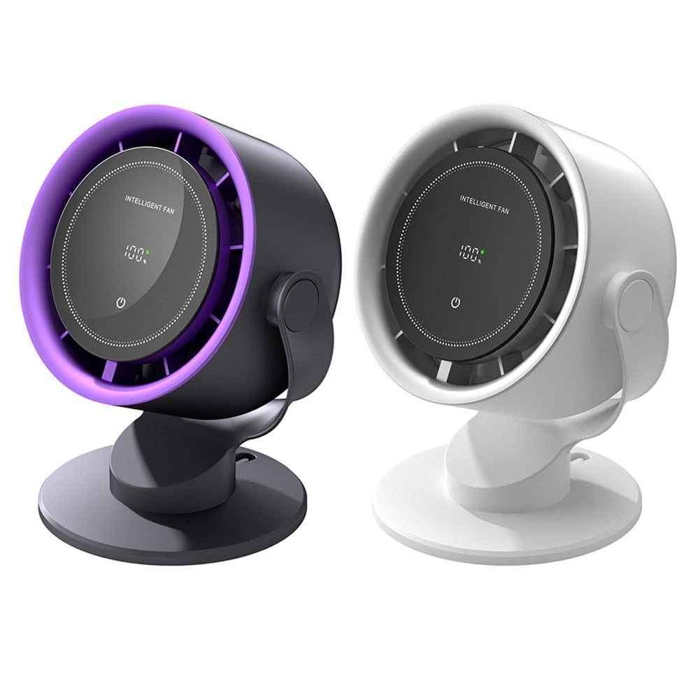 Goodhd 4000Mah Rechargeable Portable Fan With Clip 100 Speeds Small ...