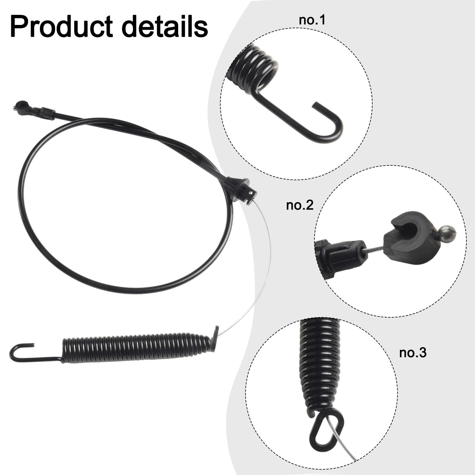 Goodhd 45" Deck Clutch Cable For Craftsman Lt1000 Lt2000 Dlt3000 175067 ...