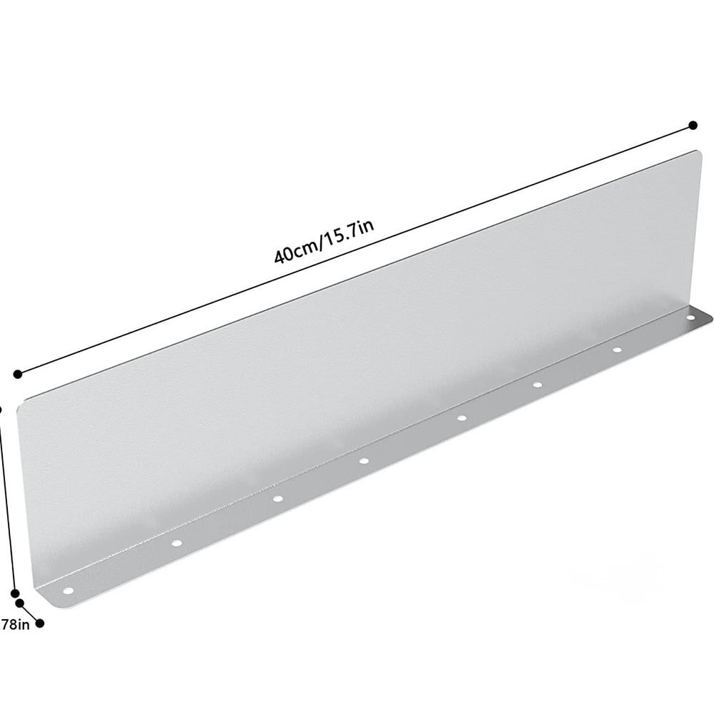 Goodhd 4Pcs Gutter Splash Guards Rain Gutter Valley Roofing Gutter ...