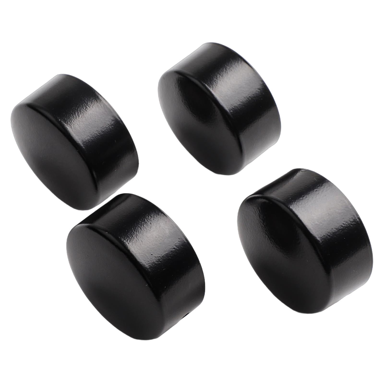 Goodhd 4Pcs Pvc Handrail End Cap Round Stair Treads Cover Fittings 45 ...