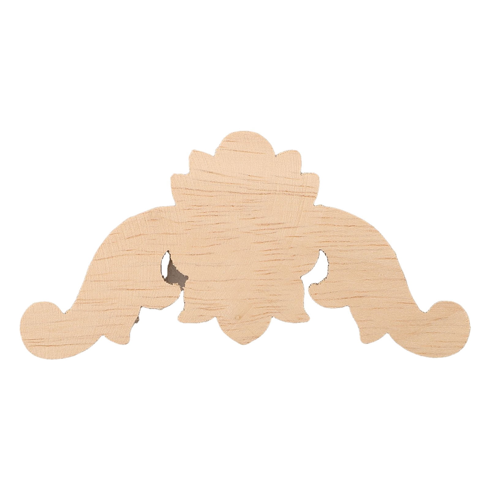 Goodhd 4X Wooden Carved Corner Onlay Furniture Applique Mouldings Decal ...