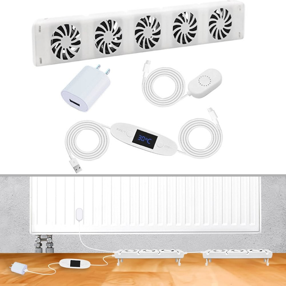Goodhd 5 Intelligent Cooling Fans For Heating Fireplace Intelligent ...