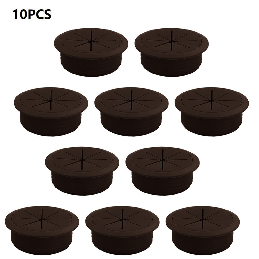 Goodhd 50Mm Pc Desk Grommet Table Cable Box Computer Wire Hole Cover ...