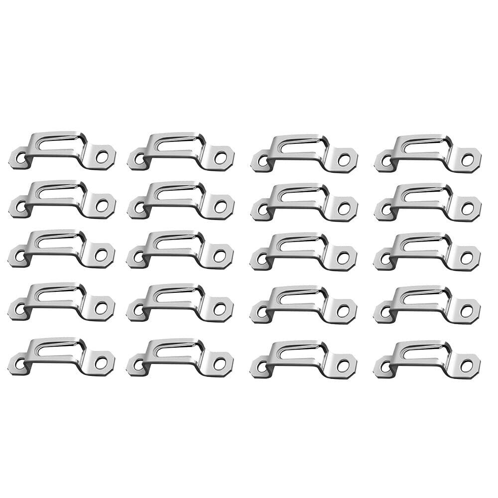 Goodhd 50pc Invisible Two-in-One Connector Screw Fastener Laminate ...