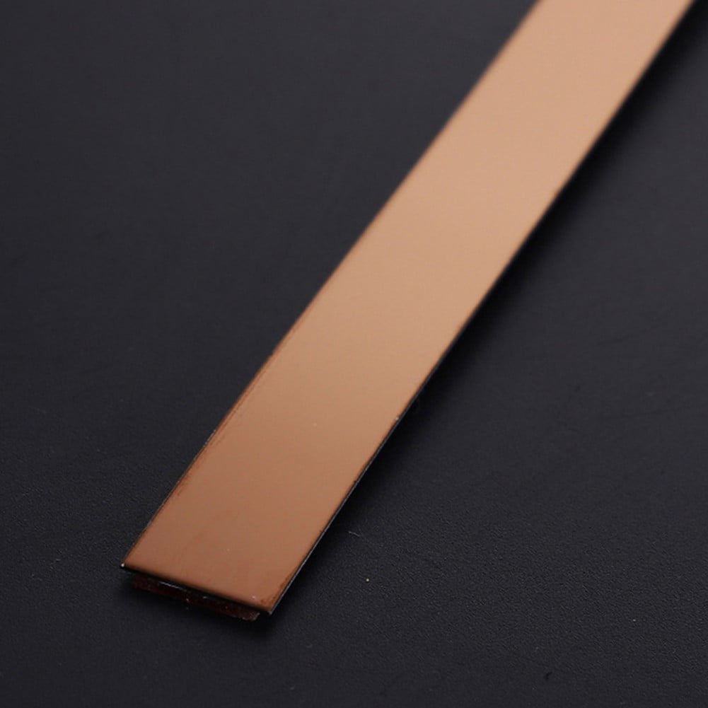 Goodhd 5M Mirror Wall Sticker Stainles Steel Living Room Background ...