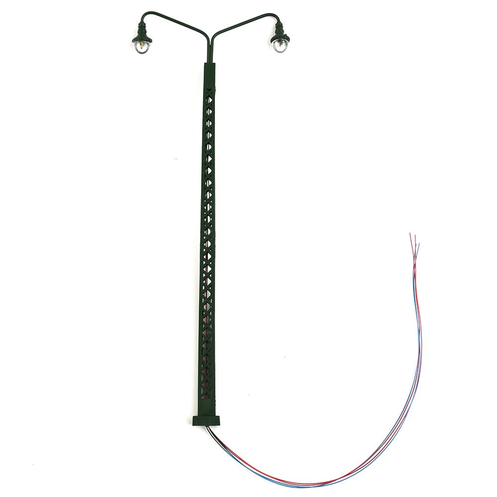 Goodhd 5Pcs Model Railroad Lights Lattice Mast Light Gauge H0 Led Light ...