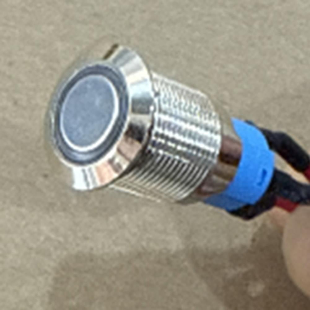 Goodhd 5Pcs Momentary 12Mm Push Button Switch With Pre-Wired 4Pin Led ...