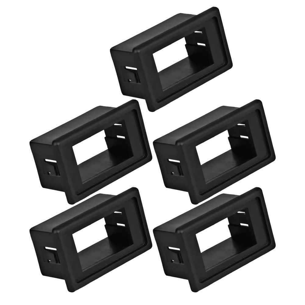 Goodhd 5Pcs Rocker Switch Holder Panel Housing Kit Abs Single Mounting ...