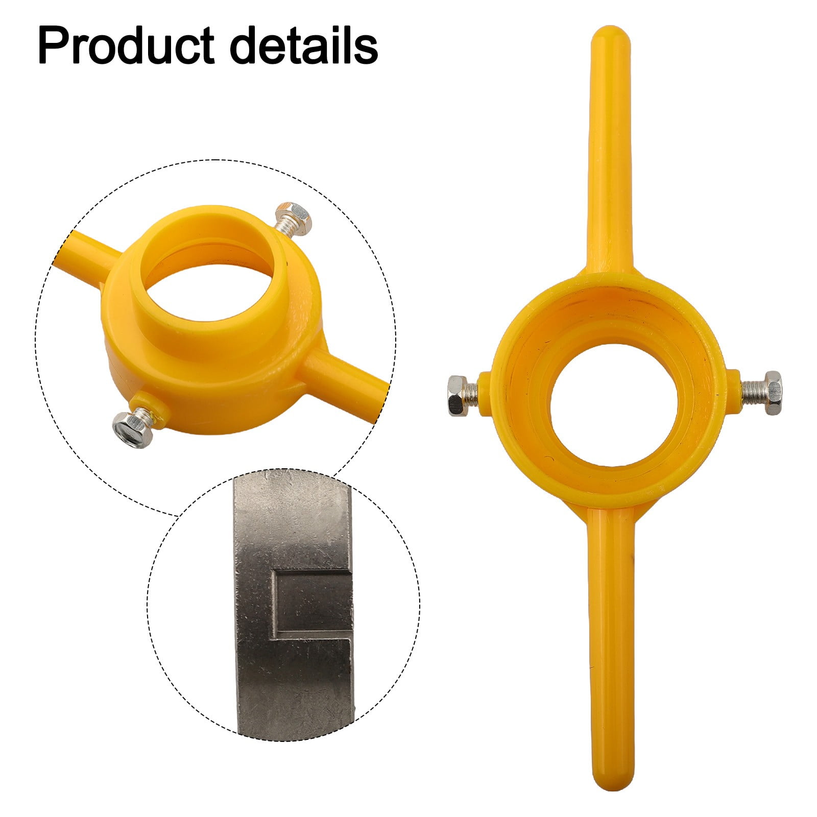 Goodhd 6 Pack Pvc Thread Making, Pipe Threader Plumbing Tool, Water ...