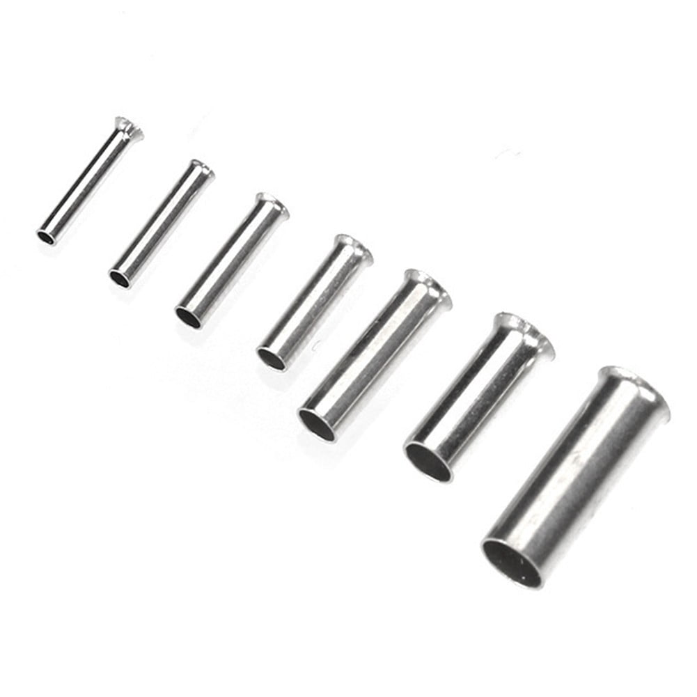 Goodhd 600Pcs Cold-Pressed Tube Terminal Non-Insulated Copper Terminal ...