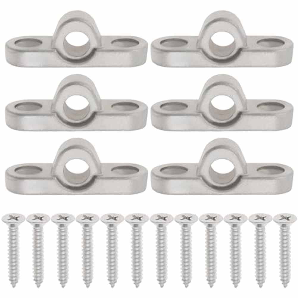 Goodhd 6Pcs Stainless Steel Awning Eyelets Wall Eyelets For Caravan ...