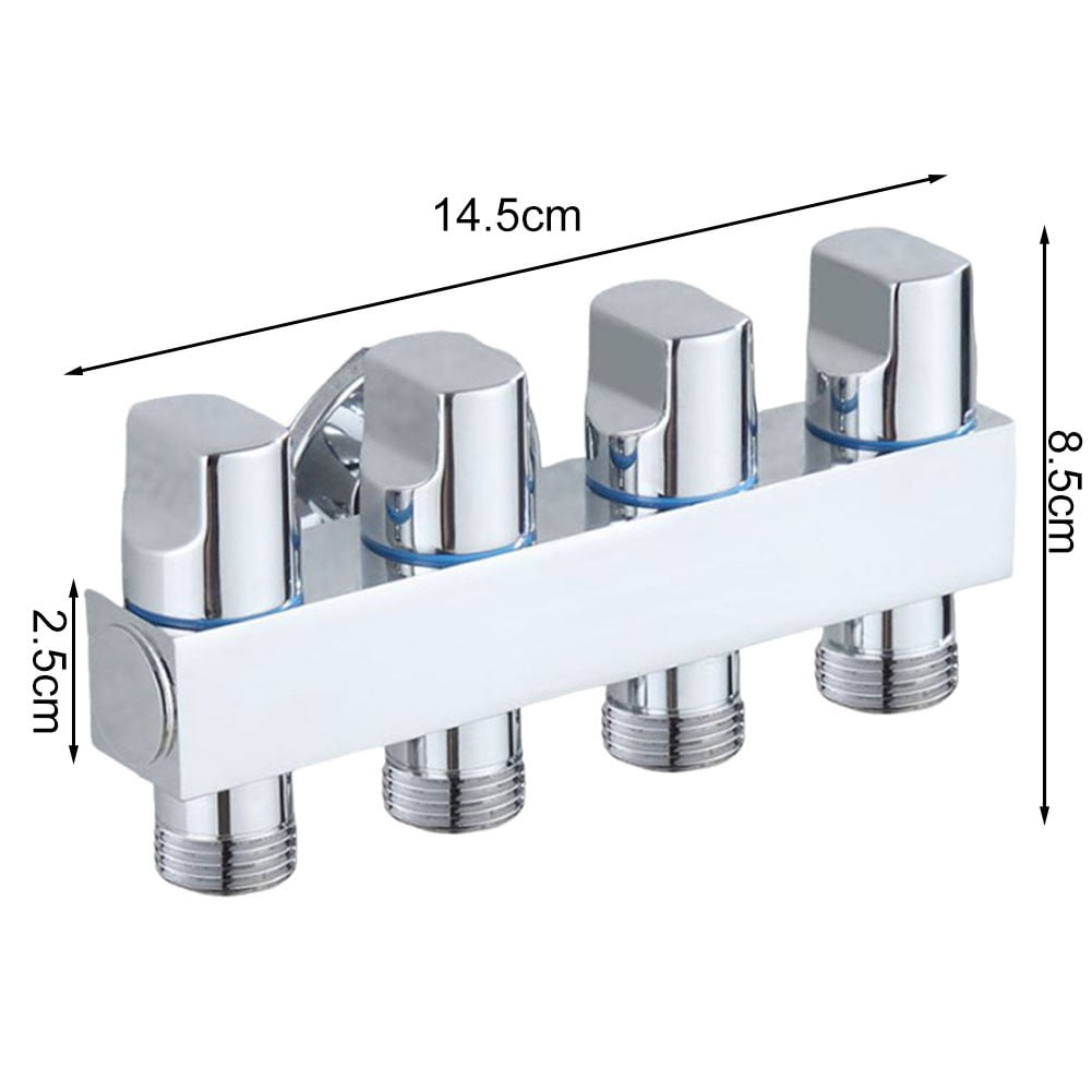 Goodhd Angle Valve One Inlet Four Outlet 4 Points Interface Water ...
