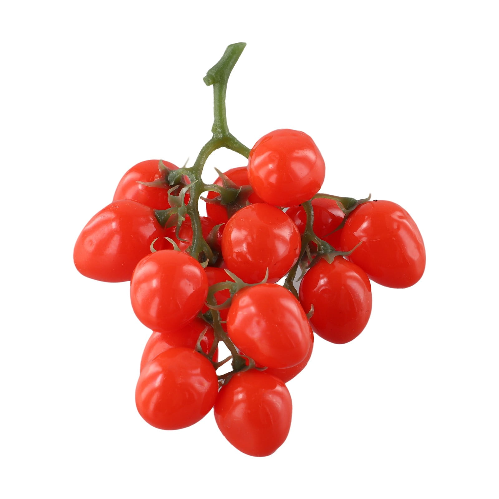 Goodhd Artificial Fake Red Vine Tomato 19Cm Fruit Vegetable,Red ...