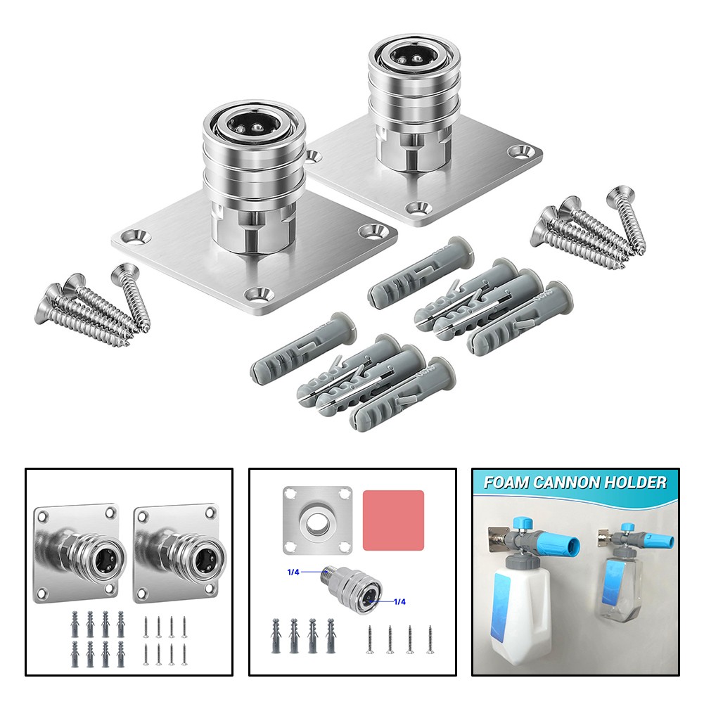 Goodhd Automatic Foam Holder Kit, Foam Wall Mount With 1/4" Quick ...