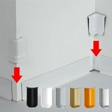 Goodhd Baseboard Corner Blocks 6-Pack Wall Base Corner Trim Wall Corner ...