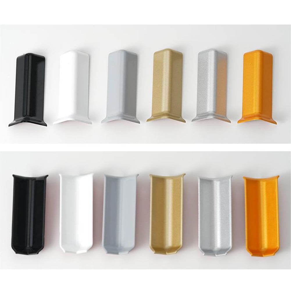 Goodhd Baseboard Corner Blocks For 10Cm Height Baseboard Wall Base ...