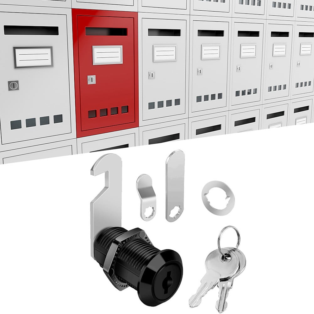 Goodhd Black Mailbox Lock Cam Lock Glass Lock Drawer Lock Moisture ...
