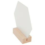 Lifewit 6 Pack 4x6 Sign Holder with Gold Borders, Clear Vertical Double ...