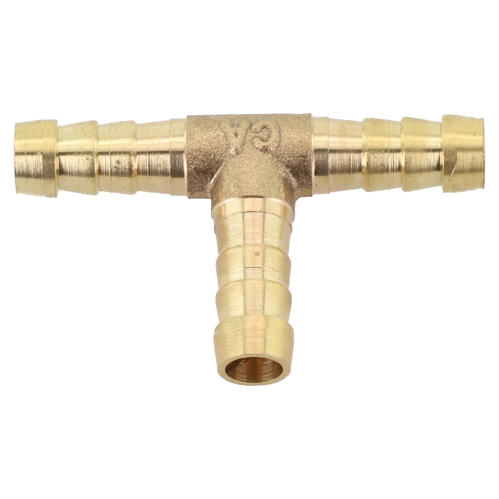 Goodhd Brass 3 Way Barbed Tee Splitter Fitting Tubing Hose Connector 6 ...