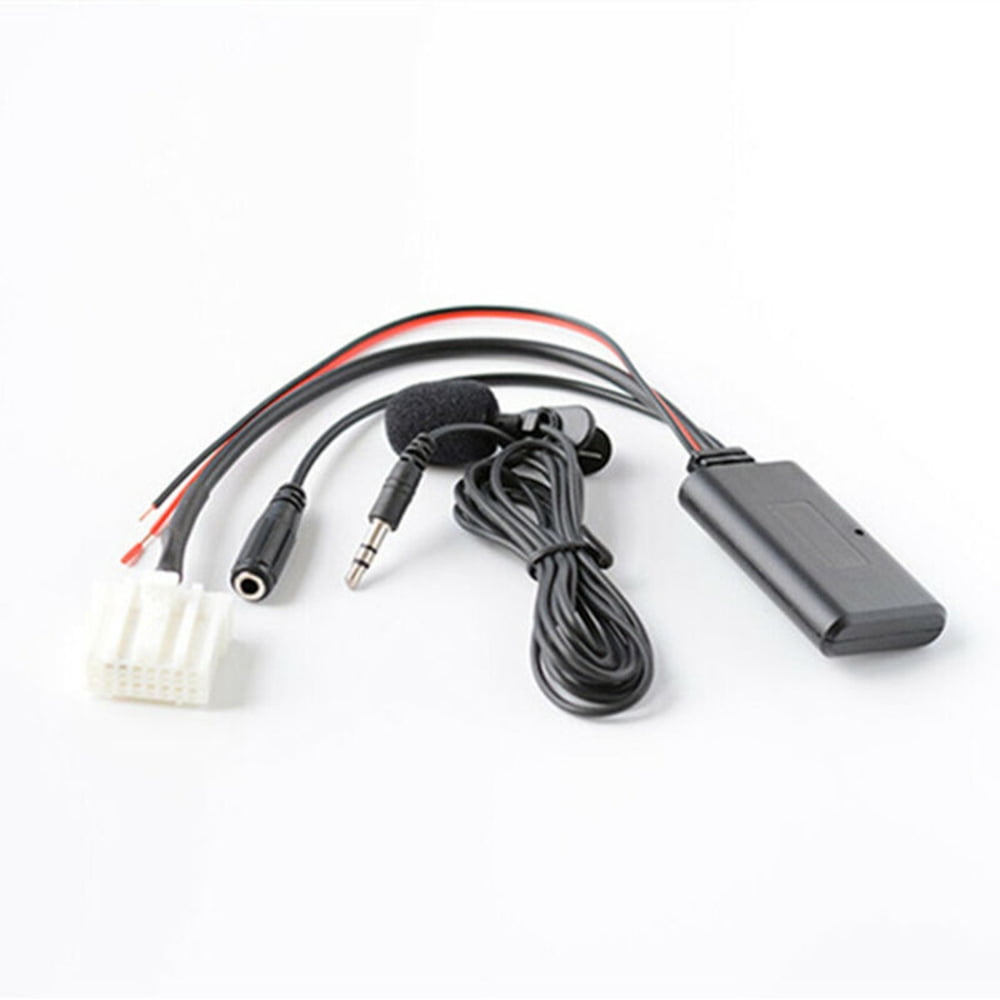 Goodhd Car AUX Audio Cable Adapter Bluetooth Mic for Mazda 3 6 Stereo ...