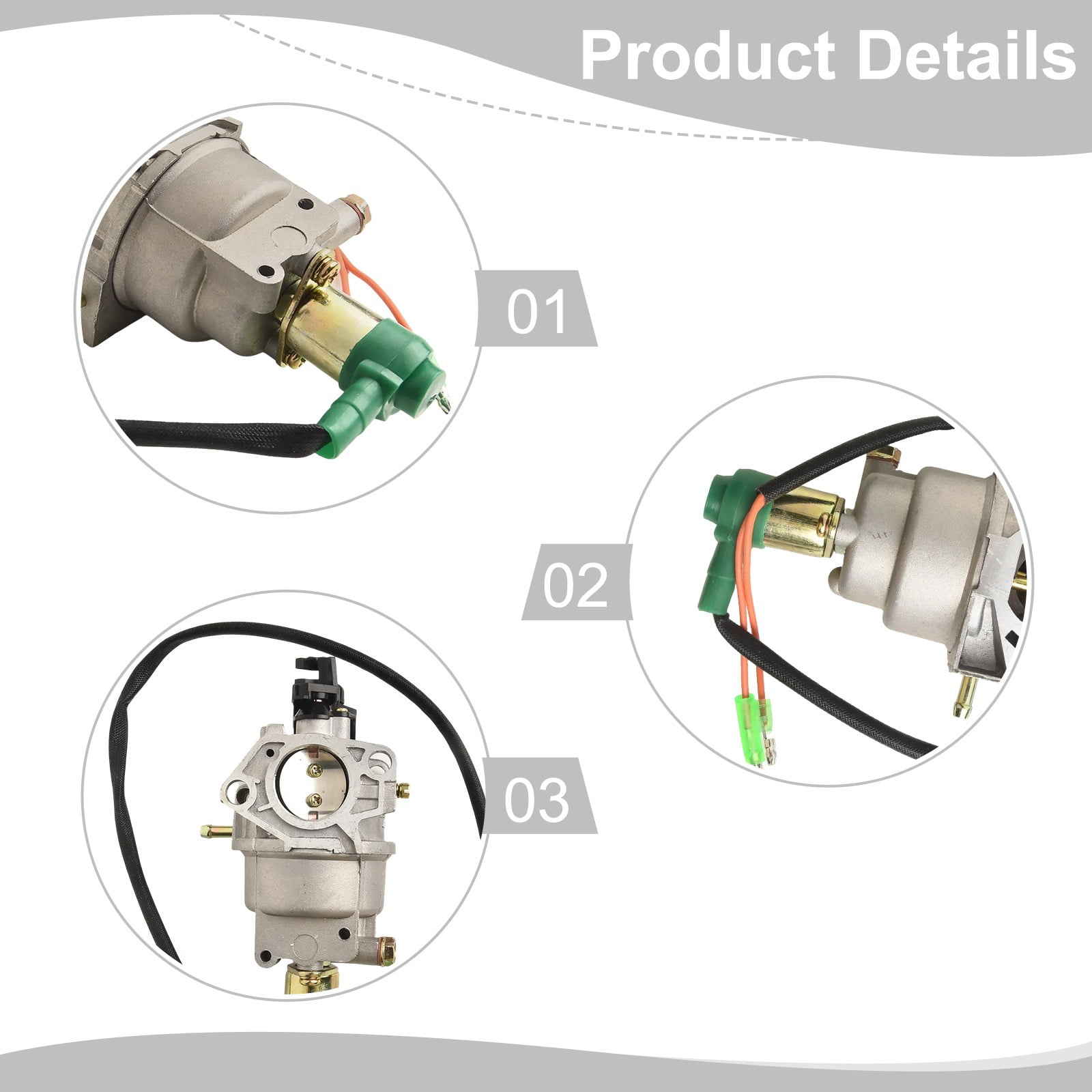 Goodhd Carburetor For Carb For Gg5500 Gg7500N Jf182 Generator Fits For ...
