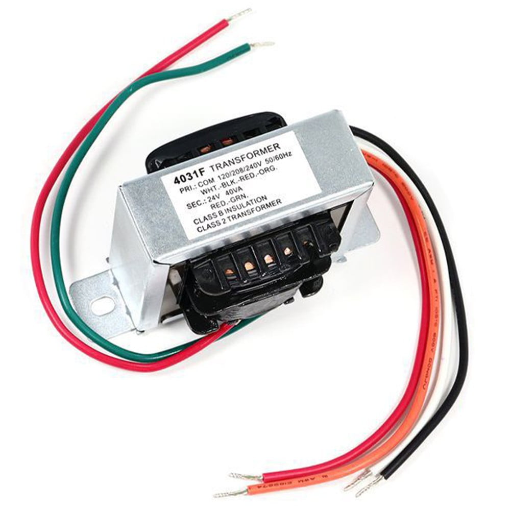 Goodhd Control Transformer 40Va, Primary 120, 208, 240V Secondary 24V - Walmart.com