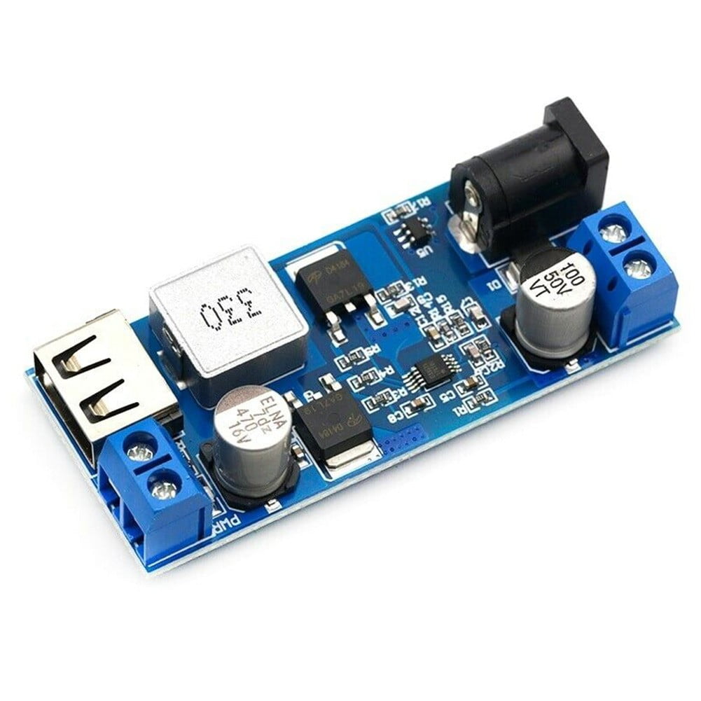 Goodhd Dc-Dc 24V 12V To 5V 5A Step Down Power Supply Converter Usb ...