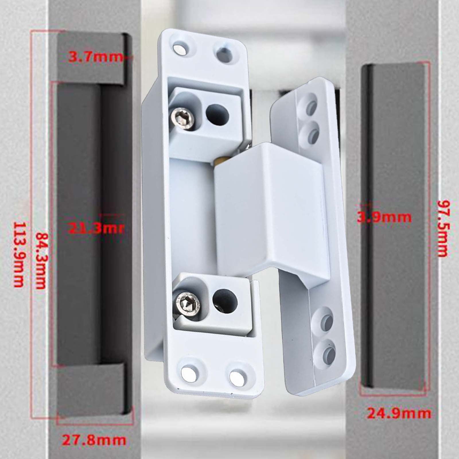 Goodhd Door Hinge Wooden Door Special Invisible Hinge Folding Wood Gate ...