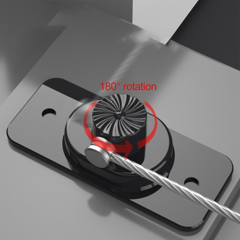 Goodhd Door Lock Abs Latch Punch-Free Ground Lock Bathroom Balcony ...