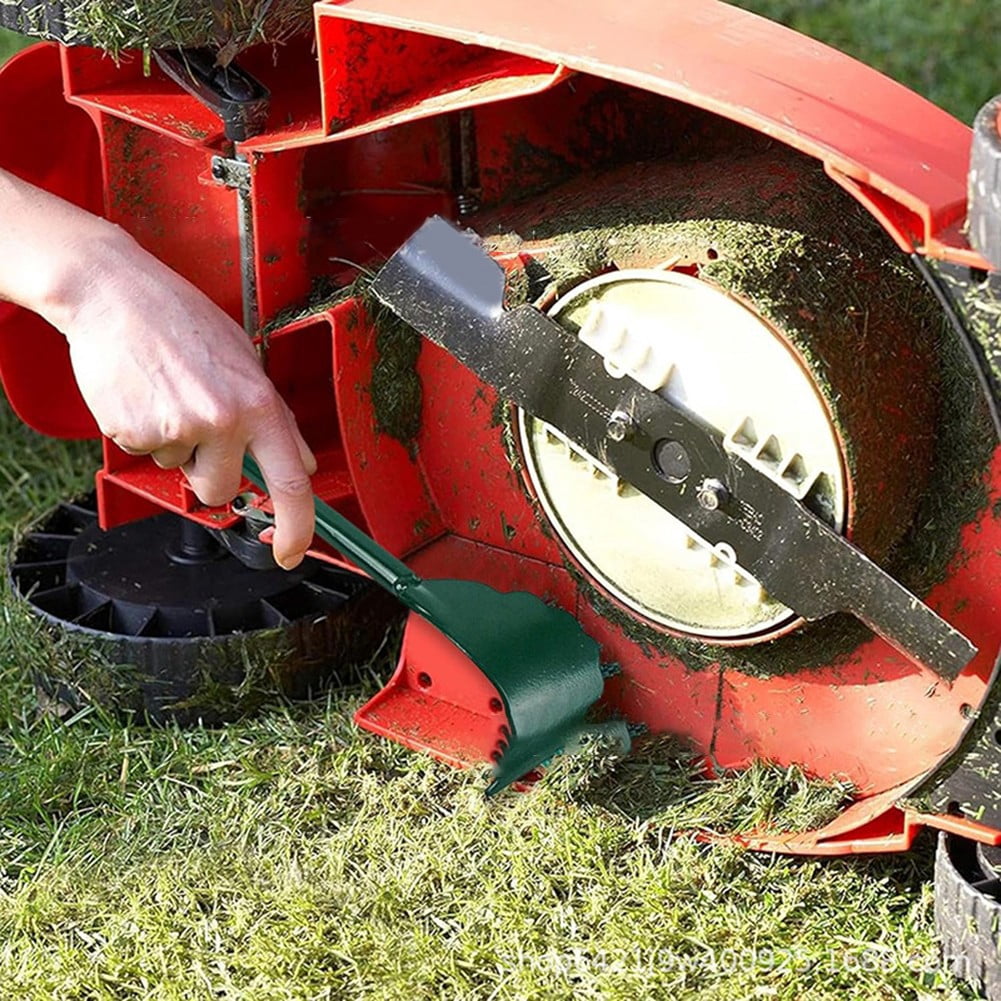 Goodhd Ergonomic Long Handle Lawn Mower Scraper Tool For Efficient ...