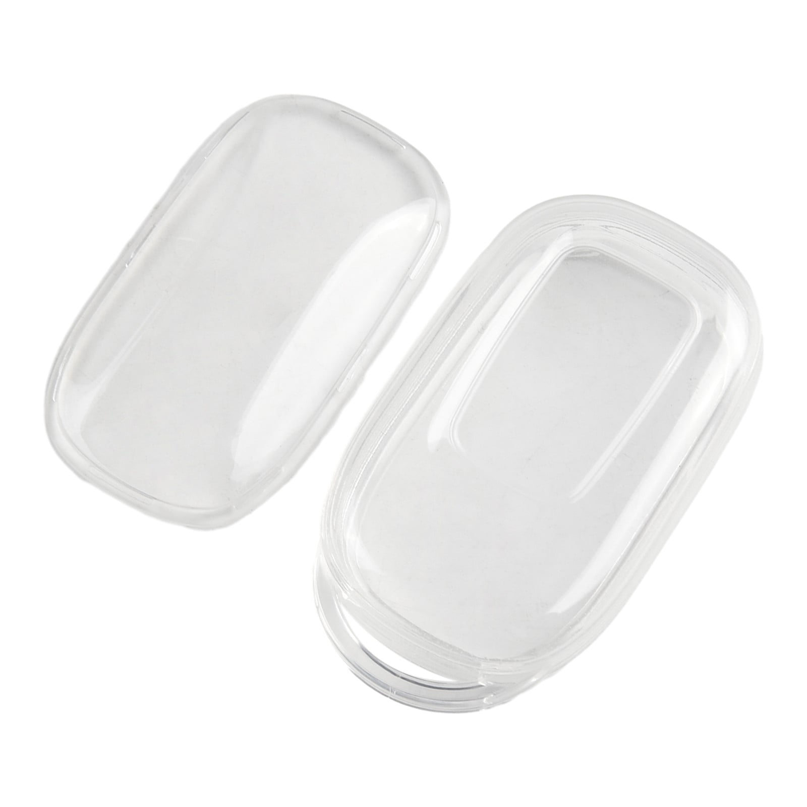 Goodhd For 2023-2024 Transparent Clear Car Key Fob Cover Case Holder ...