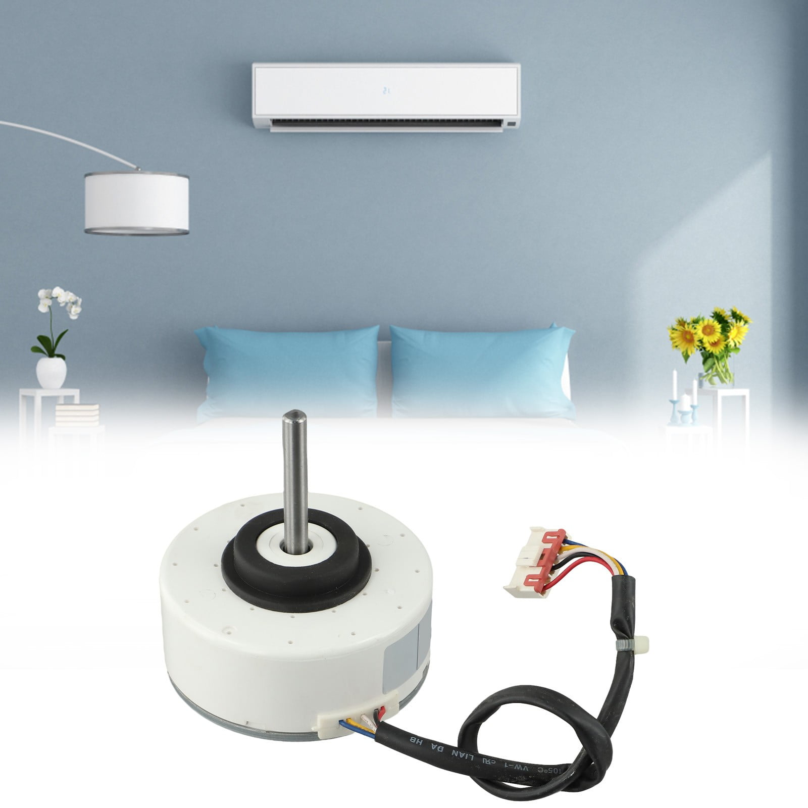 Goodhd For Midea Inverter Air Conditioner Motor 20W Wzdk20-38G (Zkfp-20-8-6) Brushless - Walmart.com