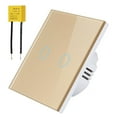 Goodhd For Tuya Smart Light Switch 2 Gang, Wifi Smart Touch Wall Switch ...