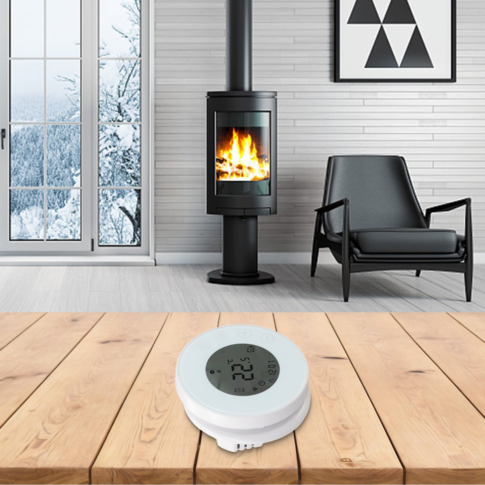 Goodhd For Tuya Wifi Smart Temperature Controller Programmable Heating ...