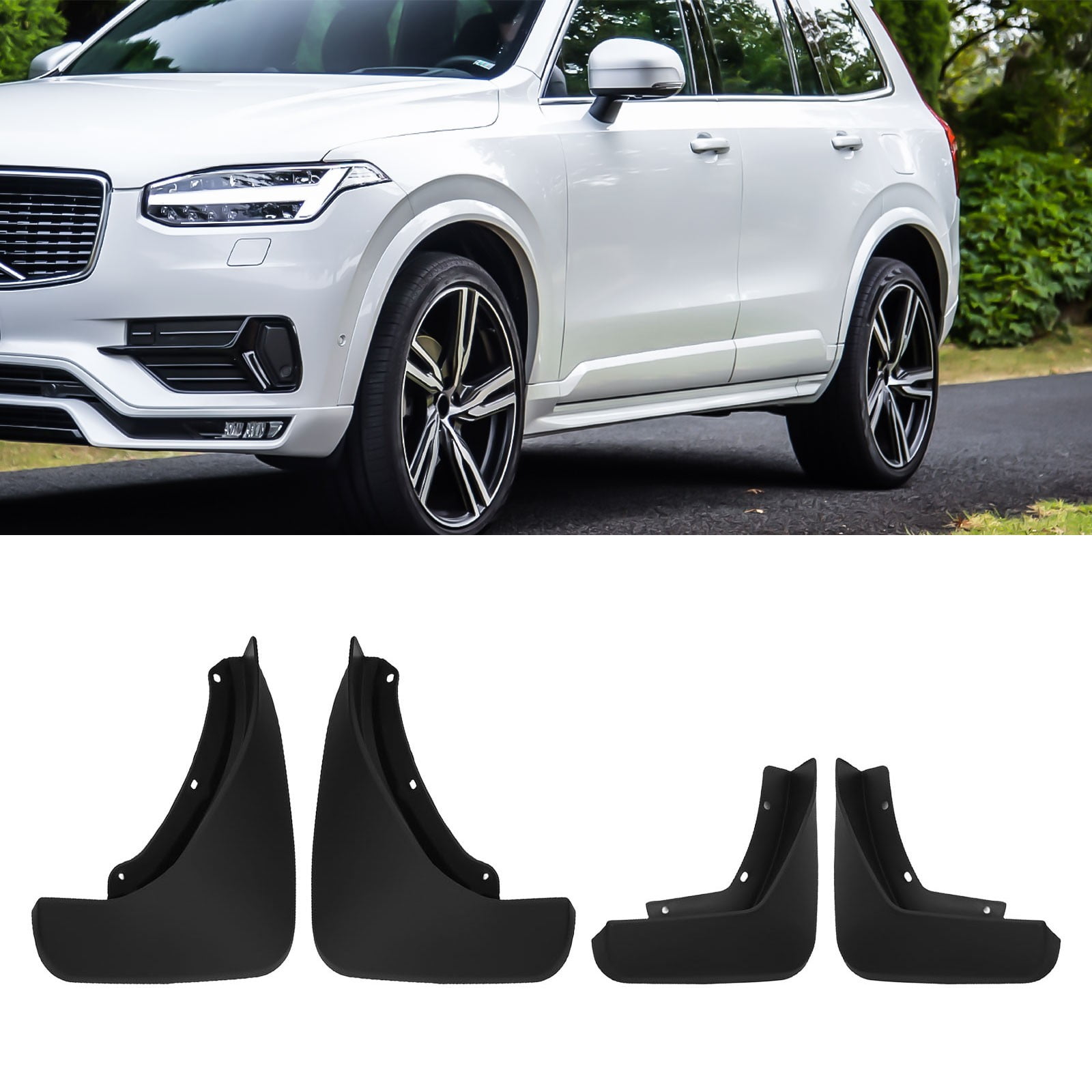 Goodhd For Volvo Xc90 2015-2022 Splash Guard Mud Flaps Car Body ...