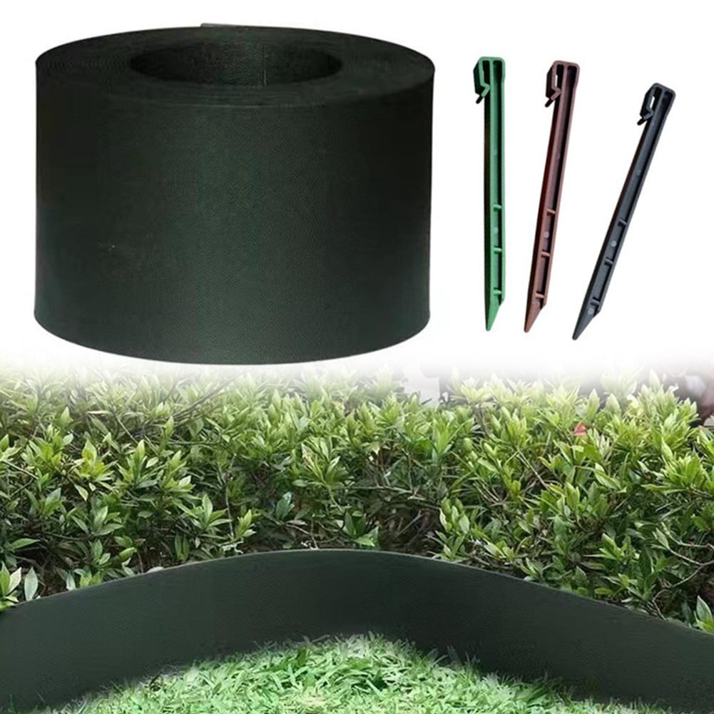 Goodhd Garden Lawn Dividing Strip Greening Edging Fence Backyard ...