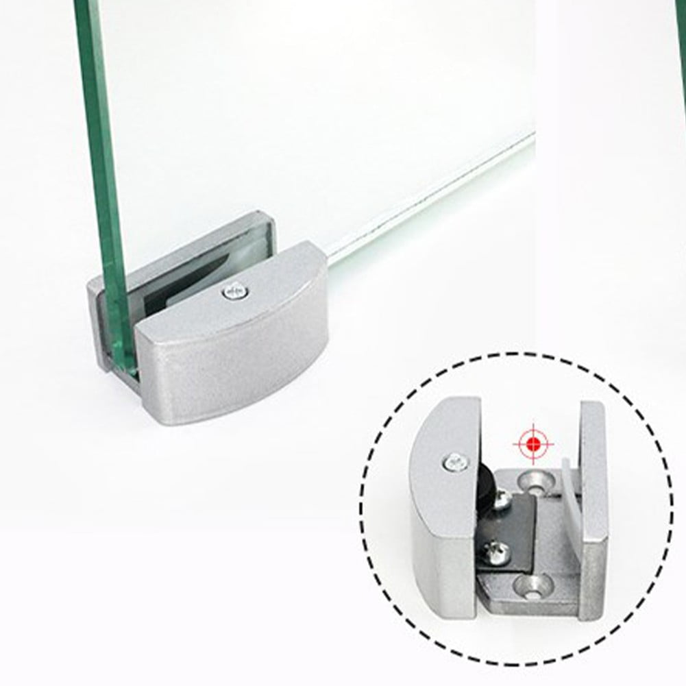 Goodhd Glass Sliding Door Floor Rail System Rails Adjustable (With ...