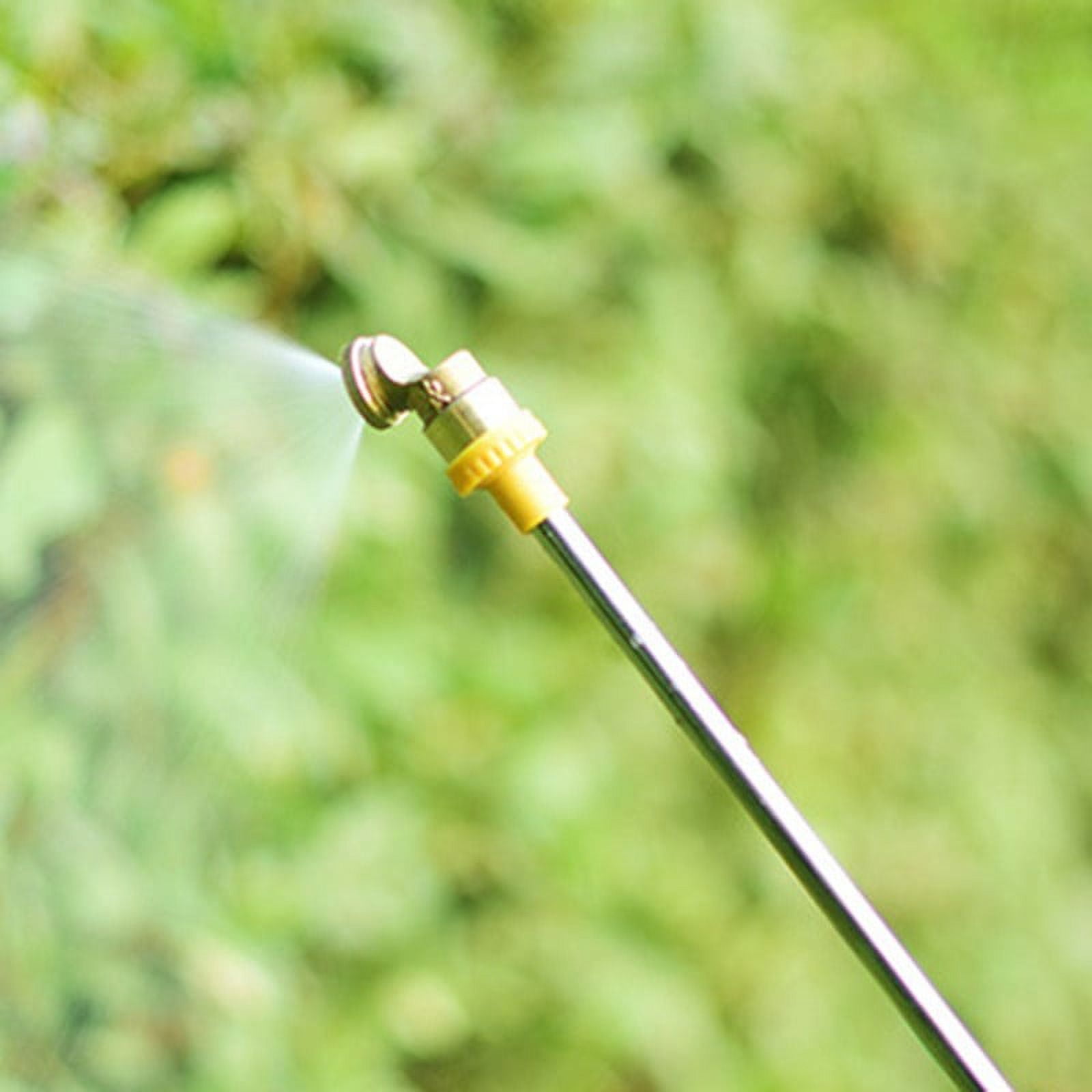 Goodhd Gold Adjustable Brass Spray Misting Nozzle Garden Sprinklers ...