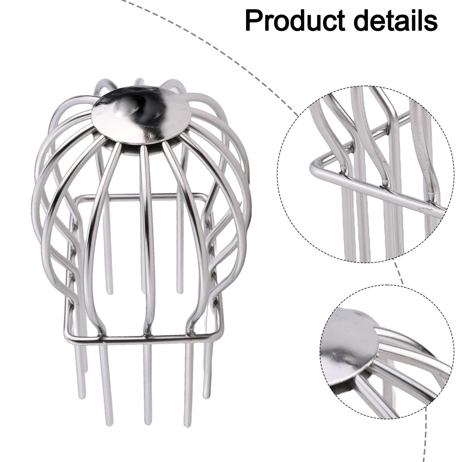 Goodhd Gutter Leaf Guard Stainless Steel Filter Strainer Downspout ...