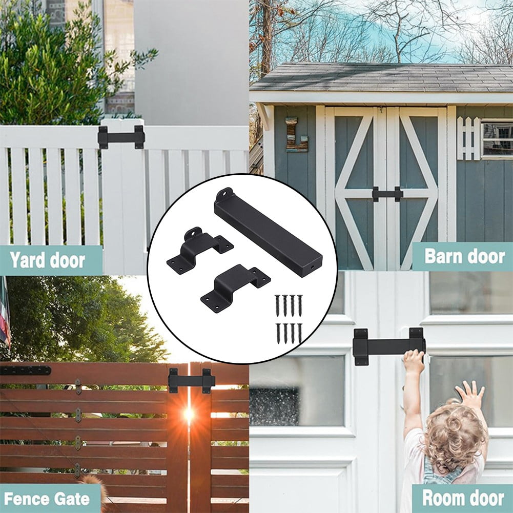 Goodhd Heavy Duty Door Lock Bracket Adjustable Latch With Padlock Hole ...