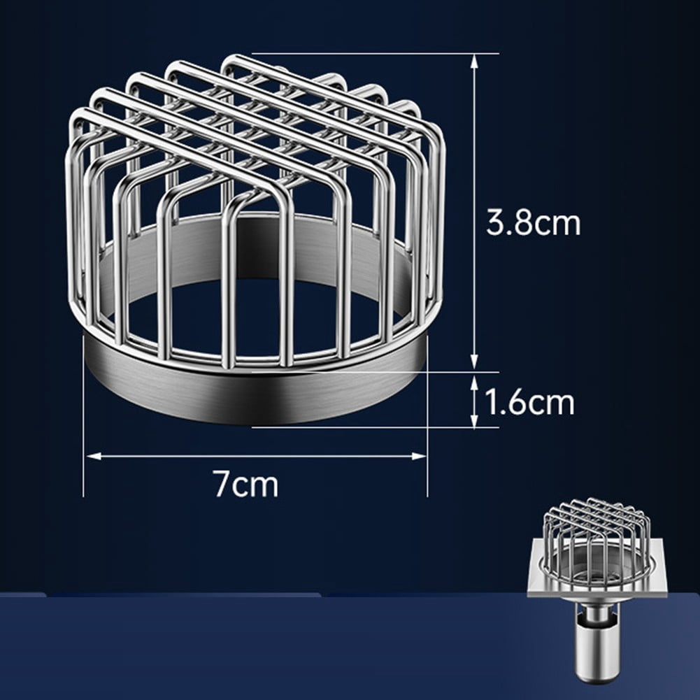 Goodhd High-Quality 304 Stainless Steel Round Net Floor Drain For ...