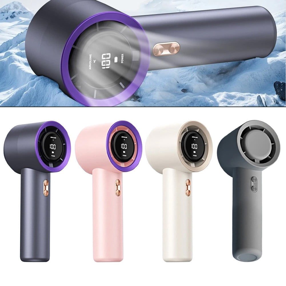 Goodhd High Speed Handheld Fan Usb Mini Portable Bladeless Turbine Fan ...