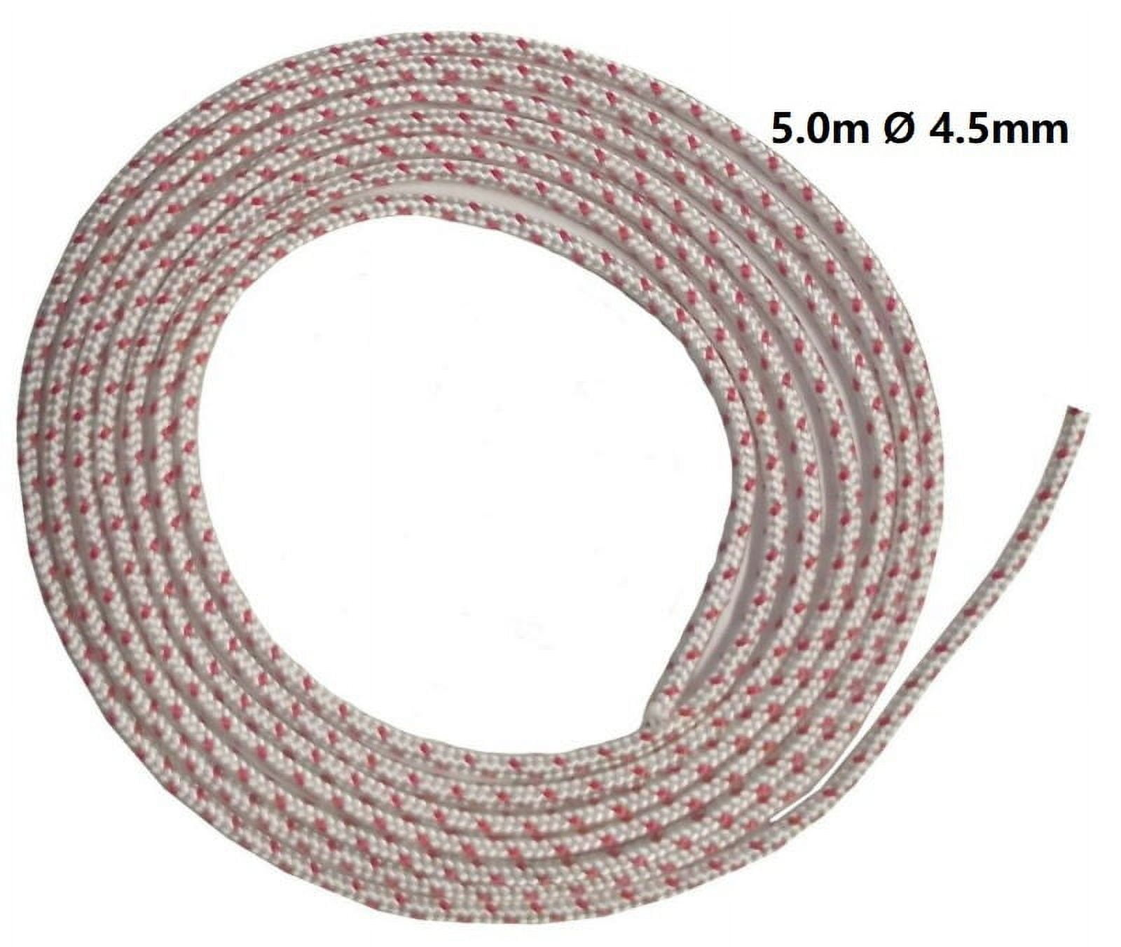 Goodhd Lawn Mower Engine Pull Cord Starter Rope 5,0m Ø 4,5mm 330 kg ...