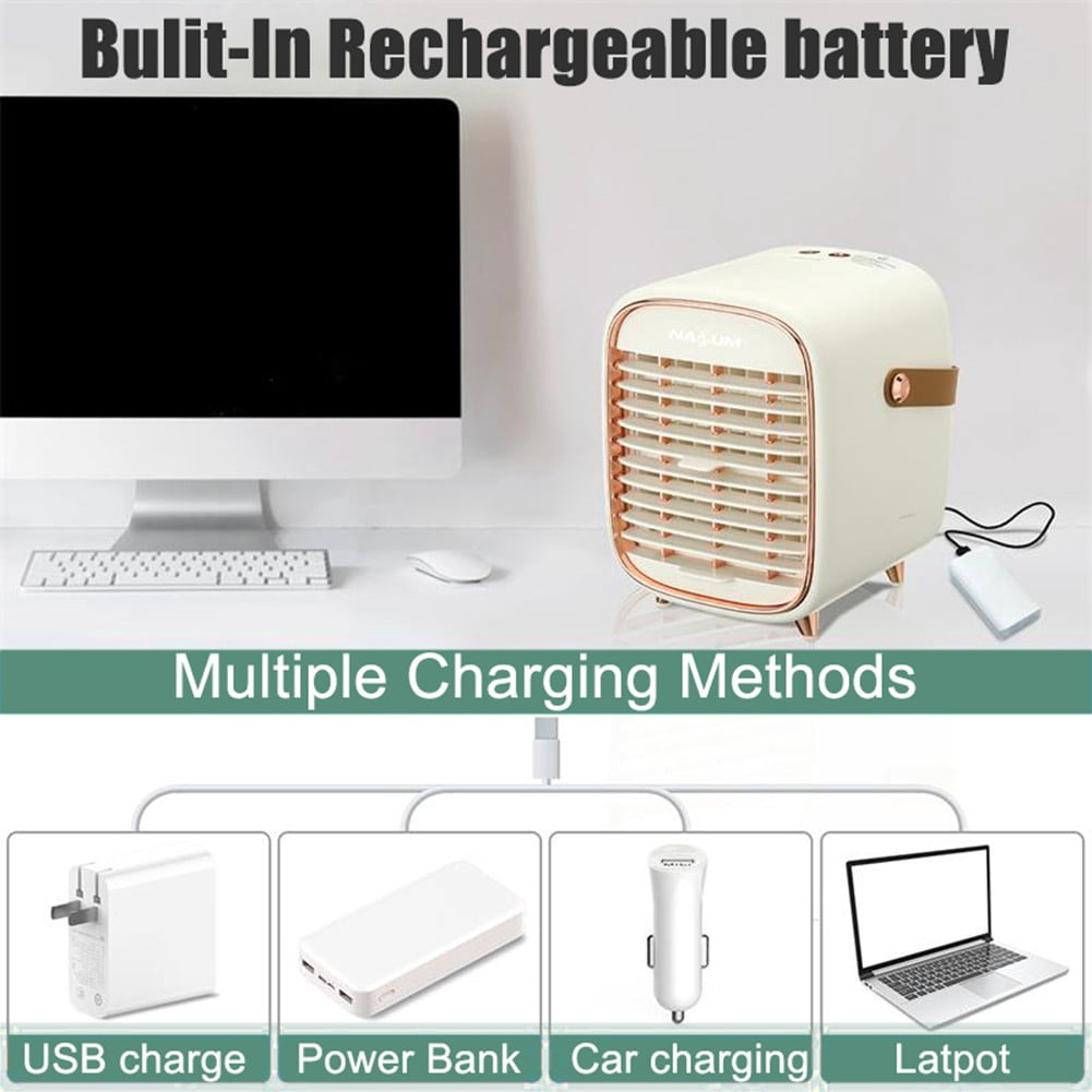 Goodhd Mini Air Conditioner Portable Air Cooler Home Usb Fan ...